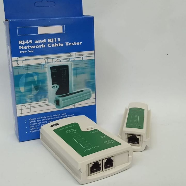 Network Cable LAN Tester RJ45 dan RJ11 Standard | Lazada Indonesia