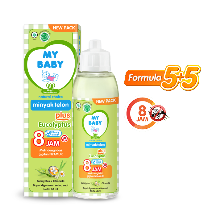 Minyak Telon My Baby Plus 150mL 90mL 60mL 30mL | Lazada Indonesia