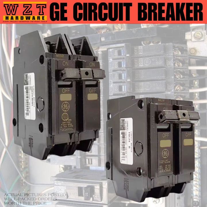 ORIGINAL GE HEAVY DUTY PLUG IN / BOLT ON CIRCUIT BREAKER 15Amp / 20Amp ...