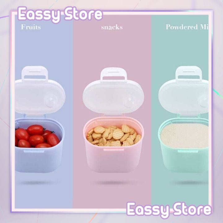 Air Seal Milk Powder Portable Container Storage Box With Spoon Baby ...