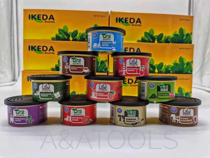 Organic Scents LEMON CAR FRESHENER/CALIFORNIA SCENT/IKEDA SCENT ...