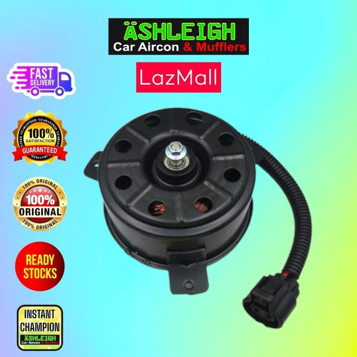 Ashleigh Hyundai Accent 2011 Radiator Condenser Fan Motor Single Socket ...