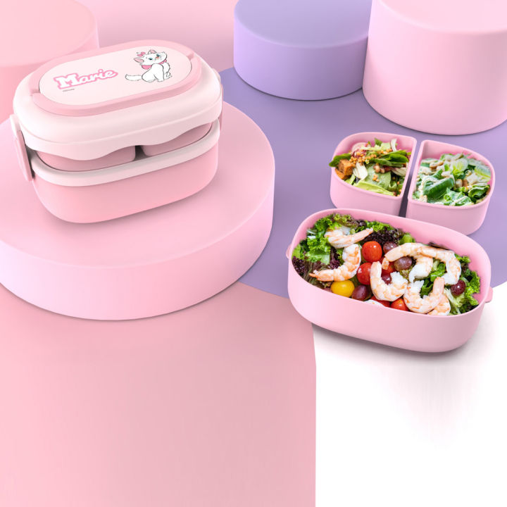 MINISO Disney Cat Collection Double Layered Bento Box 160ml | Lazada PH