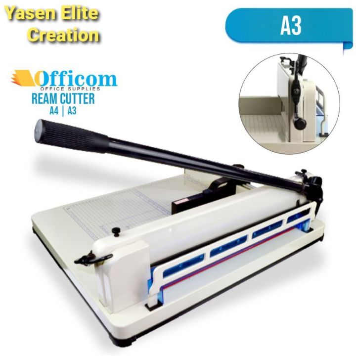 Officom heavy duty ream cutter A4 and A3 size | Lazada PH