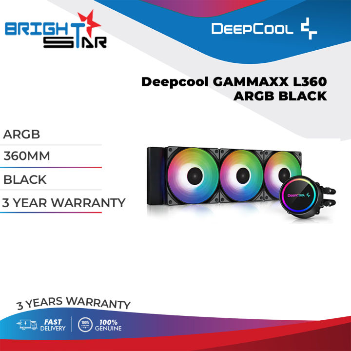 Deepcool GAMMAXX L360 ARGB AIO Watercooling | Lazada