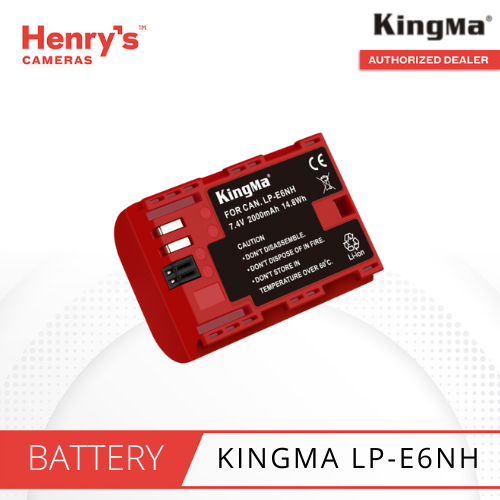 KINGMA LP-E6NH 7.2V 2000MAH BATTERY - HENRY'S CAMERAS | Lazada PH