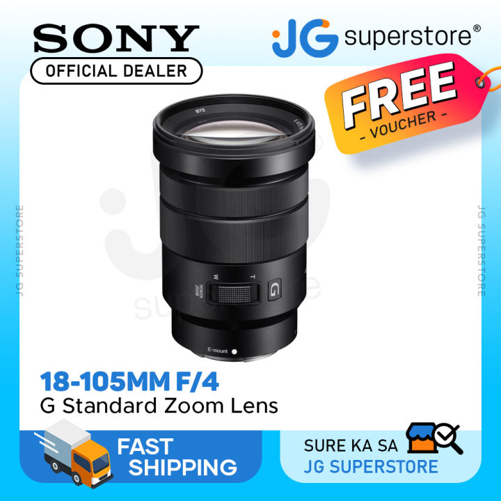 Sony E PZ 18-105mm f/4 Standard Zoom G Lens with OSS and Internal Focus ...