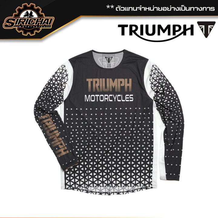 เสื้อ JERSEY Triumph MTSS22310 ของแท้ 100% ( 📌แนะนำลด 1 ไซส์จากปกติ ...