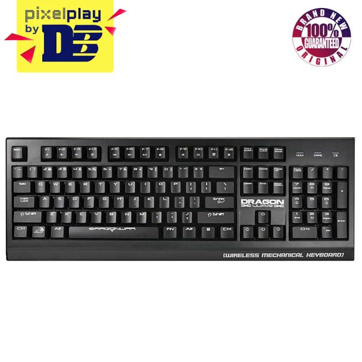 Dragonwar Rechargeable Wireless Mechanical Keyboard (GK-013-BK) | Lazada PH