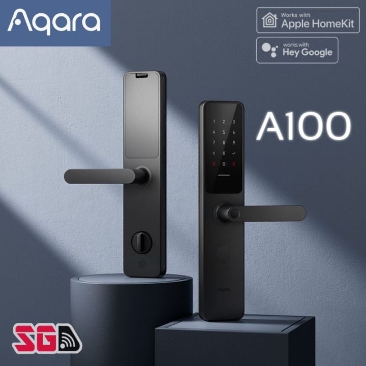 🇸🇬FREE Installation🇸🇬 Aqara A100 Zigbee Smart Mortise Door Lock ...