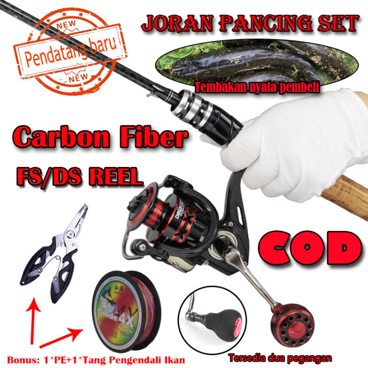 pancing 1 set lengkap kuat/jorang pancing kuat/joran set lengkap / Set ...