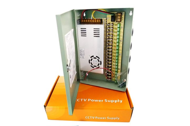 12V 30A CCTV Centralized Power Supply with Fan | Lazada PH
