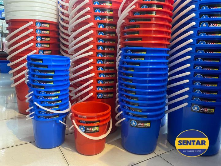 100% ORIGINAL Unica Gallon Heavy-Duty Plastic Utility Pail/Bucket (50 ...