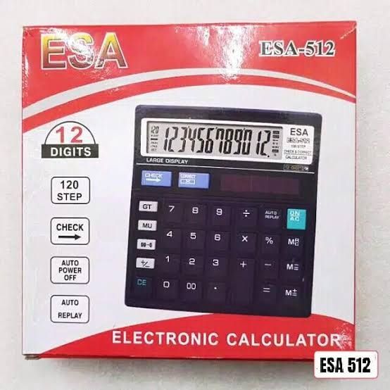 Alat Hitung Kalkulator Elektronik Angka PLus Baterai Alat Bantu Hitung ...