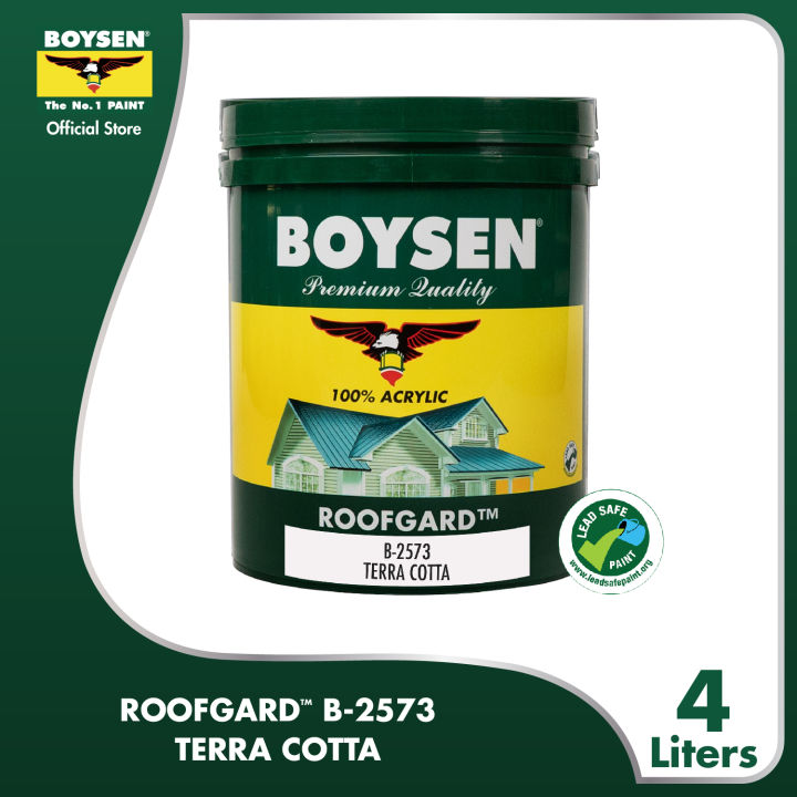 BOYSEN Roofgard Terra Cotta B2573-4L | Lazada PH