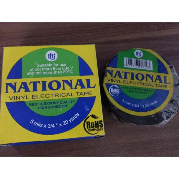 ISOLASI NATIONAL DUS UNTUK KABEL / LISTRIK HITAM ISOLASI NASIONAL ...