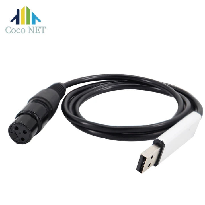 USB to DMX Interface Converter LED DMX512 Computer PC Stage Lighting ...