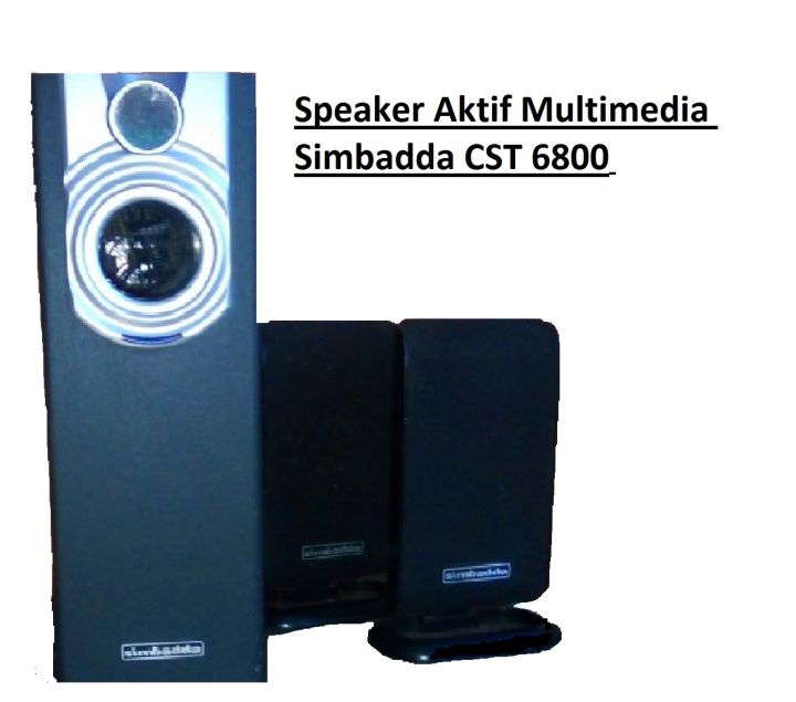 Speaker Aktif Multimedia Simbadda CST 6800 - Simbadda CST 6800 Speaker ...