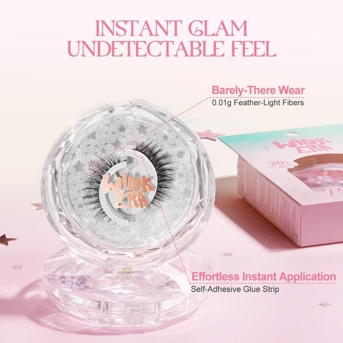 GLAMFIX Wink Era Press-On False Eyelashes | Bulu Mata Palsu Langsung ...