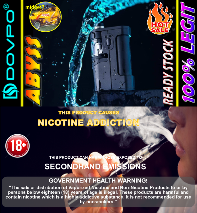 DOVPO & Suicide Mods Abyss AIO 60W Kit | Lazada PH