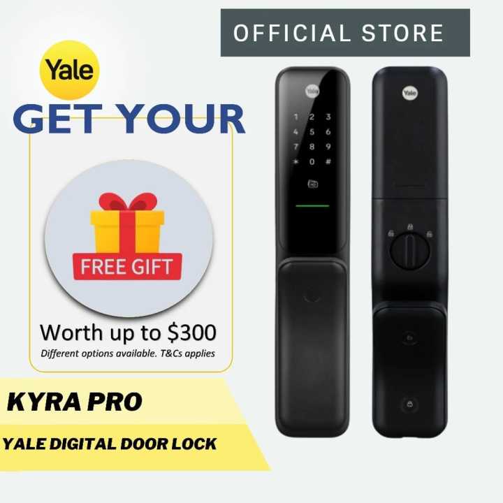 YALE KYRA Pro Push Pull Digital Door lock (COMES WITH FREE GIFT ...