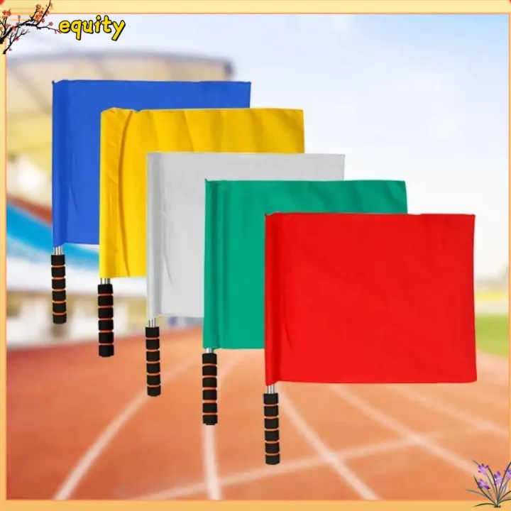 EQUITY Stainless Steel Soccer Referee Flag Multi-color Competition ...