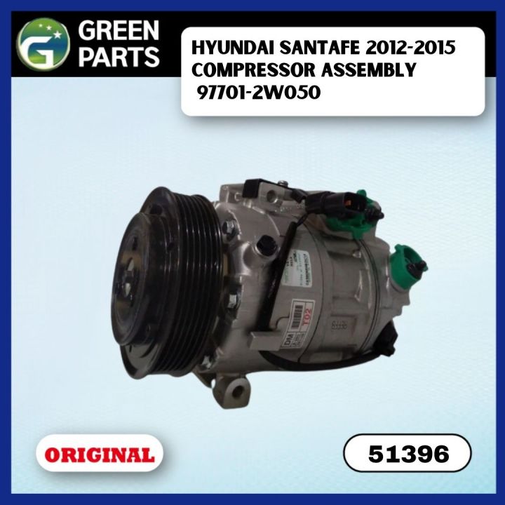 COMPRESSOR ASSEMBLY -AIRCON FOR HYUNDAI SANTAFE DIESEL ENGINE MODEL ...