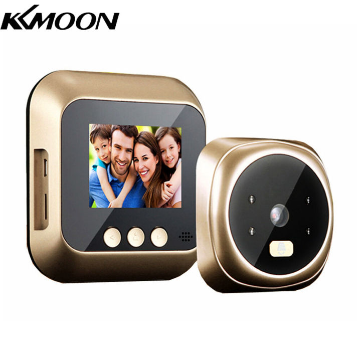 KKmoon WiFi Doorbell Door Viewer Camera Door Peephole Door Camera ...
