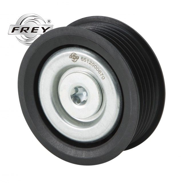 Frey Auto Parts Tensioner Pulley V-Ribbed Belt Guide Pulley Tensioning ...