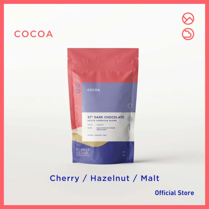 Forest Cloud Dark Cocoa Powder Malaysia Cocoa from South American Blend ...