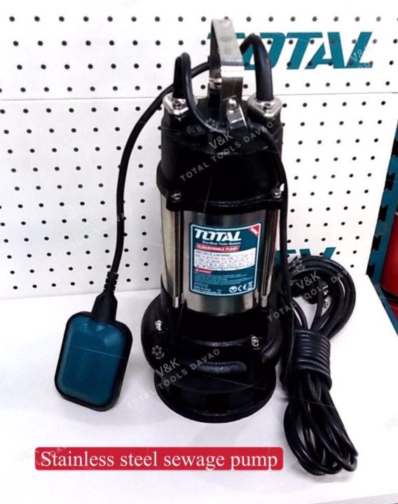 TOTAL submersible pump 1hp TWP775016-5 | Lazada PH