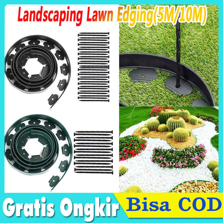 【Dikirim Dlm 24jam】5/10 M Garden Lawn Edging Dekorasi Taman Pagar Taman ... 【Dikirim Dlm 24jam】5/10 M Garden Lawn Edging Dekorasi Taman Pagar Taman ...