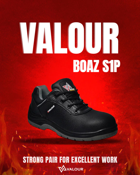 Valour Safety Shoes Boaz S1P | Lazada PH