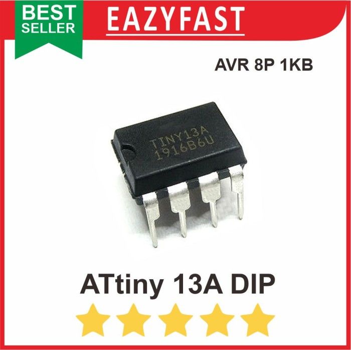IC Atmel ATTiny13A ATTiny13 ATTiny AT Tiny 13A 13 A Chip Micro Mikro | Lazada Indonesia