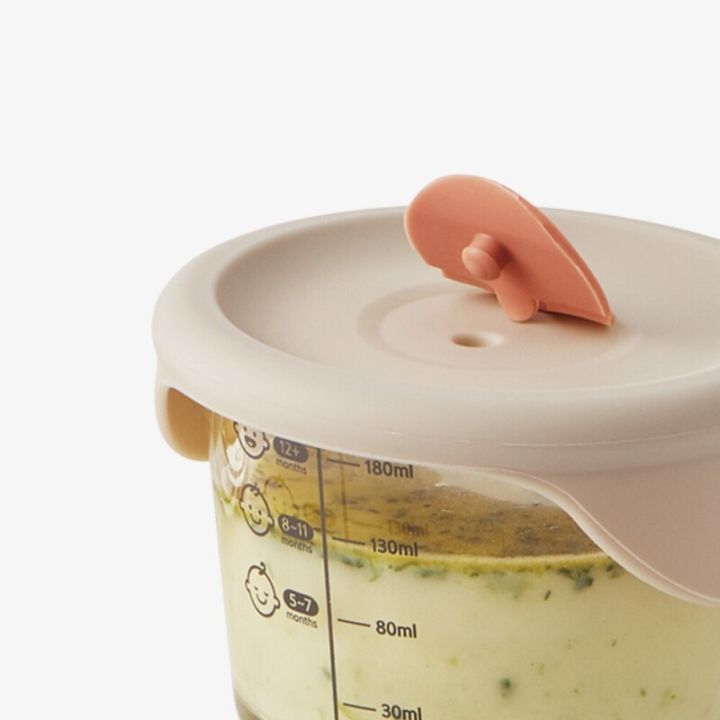 LocknLock LLG508 230ml Little Luv Baby Food Round Container Storage ...