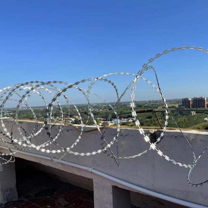 Stainless steel anti-climbing and anti-theft blade barbed wire barbed ...