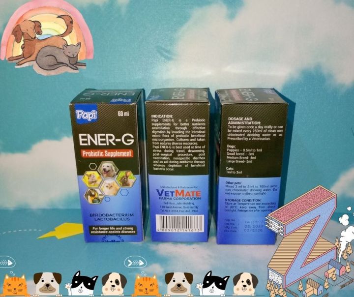 Ener G Probiotic Food Supplement 60ml with 1 FREE SYRINGE | Lazada PH