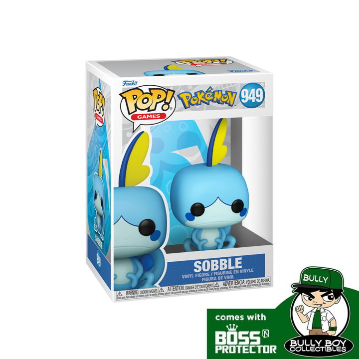 Funko POP! Games: Pokemon - Sobble 949 With Boss Protector [Sold By ...