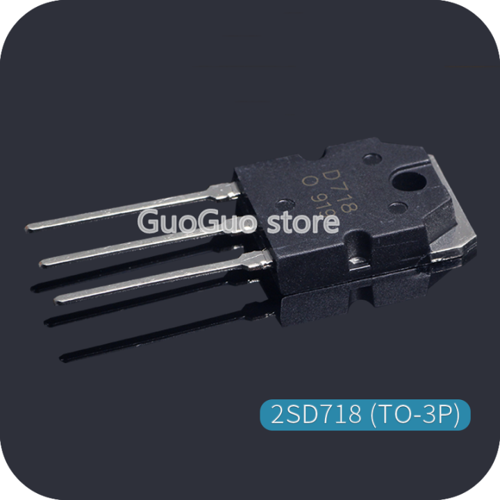 10Pcs original 2SD718 TO-3P D718 NPN Audio Power Transistor New ...