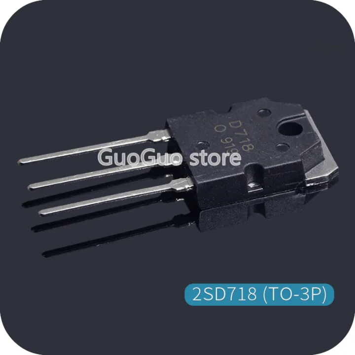 10Pcs original 2SD718 TO-3P D718 NPN Audio Power Transistor New ...