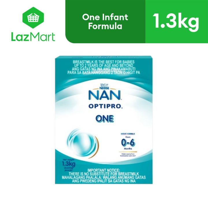 NAN OptiPro One (Infant Formula For 0-6 Months) 1.3KG | Lazada PH