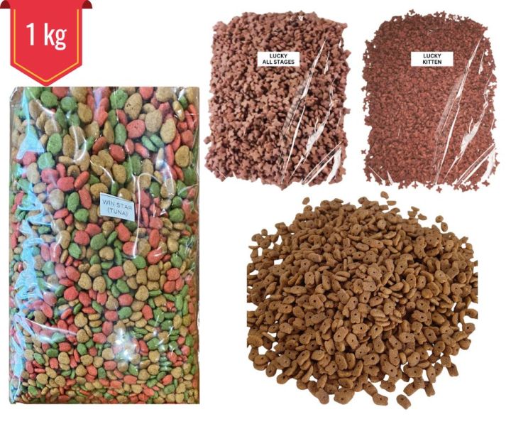 Lucky Pets, Win Star, Agios Dry Cat Food for All Stage 1kg | Lazada PH