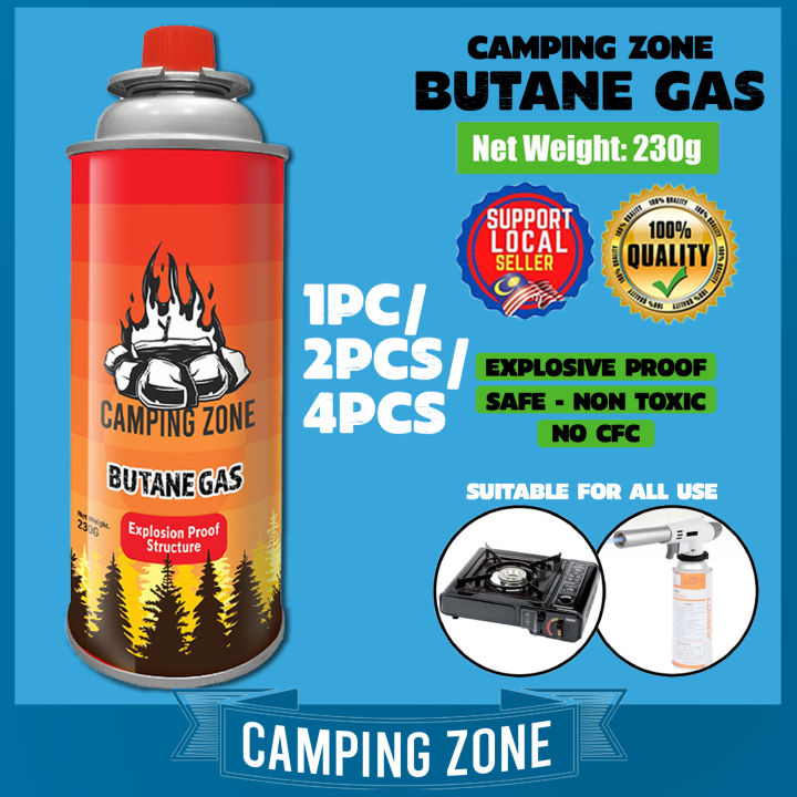 BUTANE GAS CARTRIDGE PORTABLE BUTANE GAS STOVE OUTDOOR CAMPING 230G ...