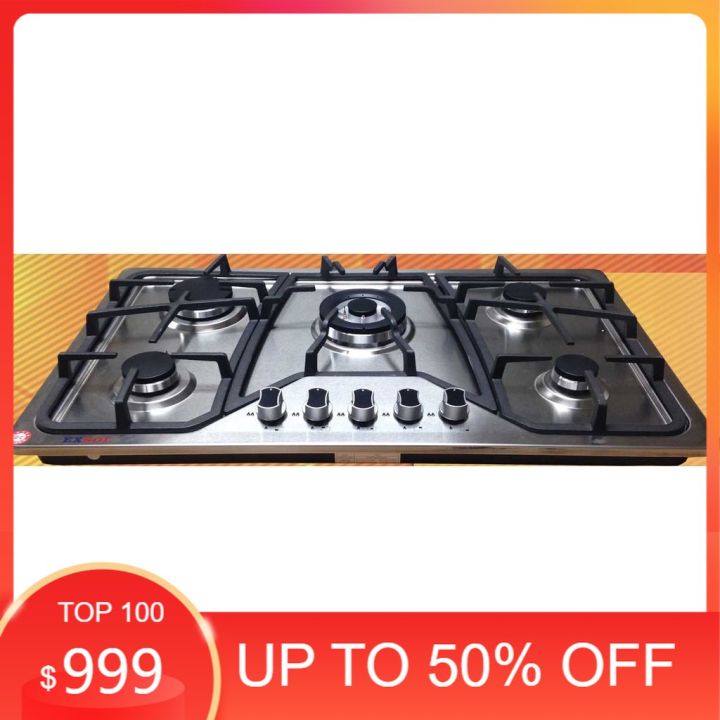 ExSol Built In Gas Hob; 5 Burner (ES-9045) | Lazada PH