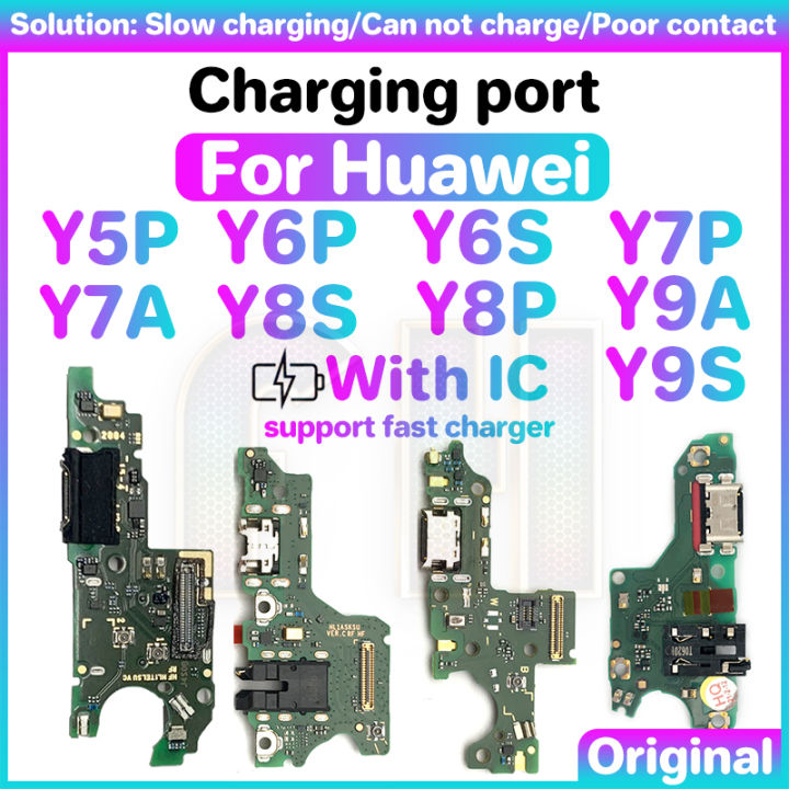 USB Charging charger port board for Huawei Y5P Y6P Y6S Y7P Y7A Y8S Y8P ...