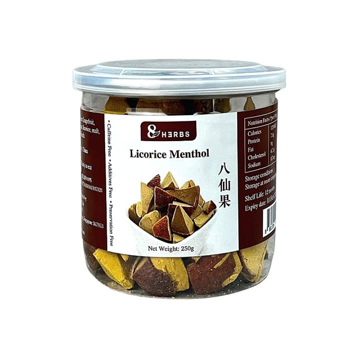 [SG Ready Stock] Licorice Menthol /Eight Immortal Fruit 八仙果 250g ...