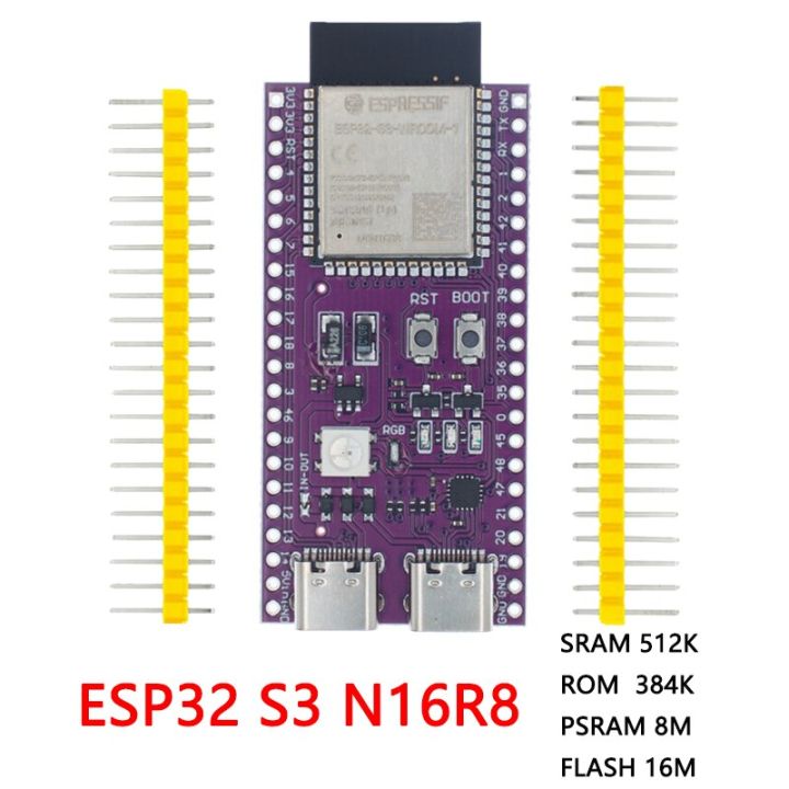 Esp32 Esp32 C3 Esp32 S3 Dual Type C บอร์ดพัฒนา Core Board Esp32 C3 Devkitm 1 Esp32 C3 Mini 1