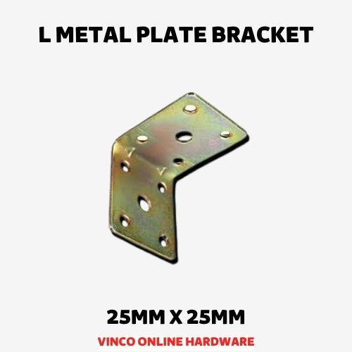 20mm x 20mm / 25MM X 25MM X 1.2MM L METAL PLATE BRACKET | Lazada