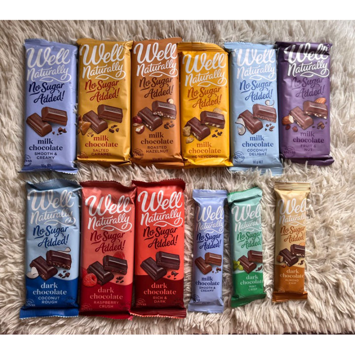 COD Well Naturally Stevia chocolates | Lazada PH