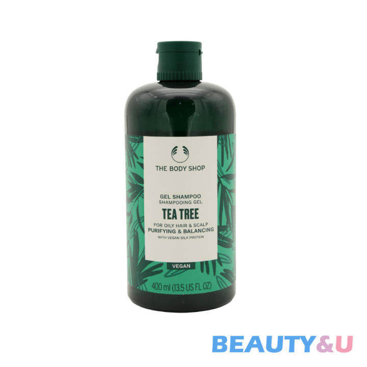 THE BODY SHOP Tea Tree Purifying & Balancing Shampoo 400ml | Lazada